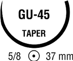 UM243 SUTURE BIOSYN 3-0 GU-45 VIOLET MONOFILAMENT ABSORBABLE 1X30IN ...