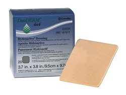 187611 DRESSING DUODERM 4X4IN HYDROACTIVE STERILE ( BX 20 ), Bees Medical
