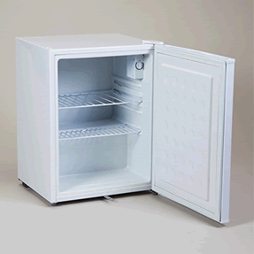 18572 REFRIGERATOR 2.5CU FT HOSPITAL CORD KEYED LOCK WHITE DORMSIZE ...
